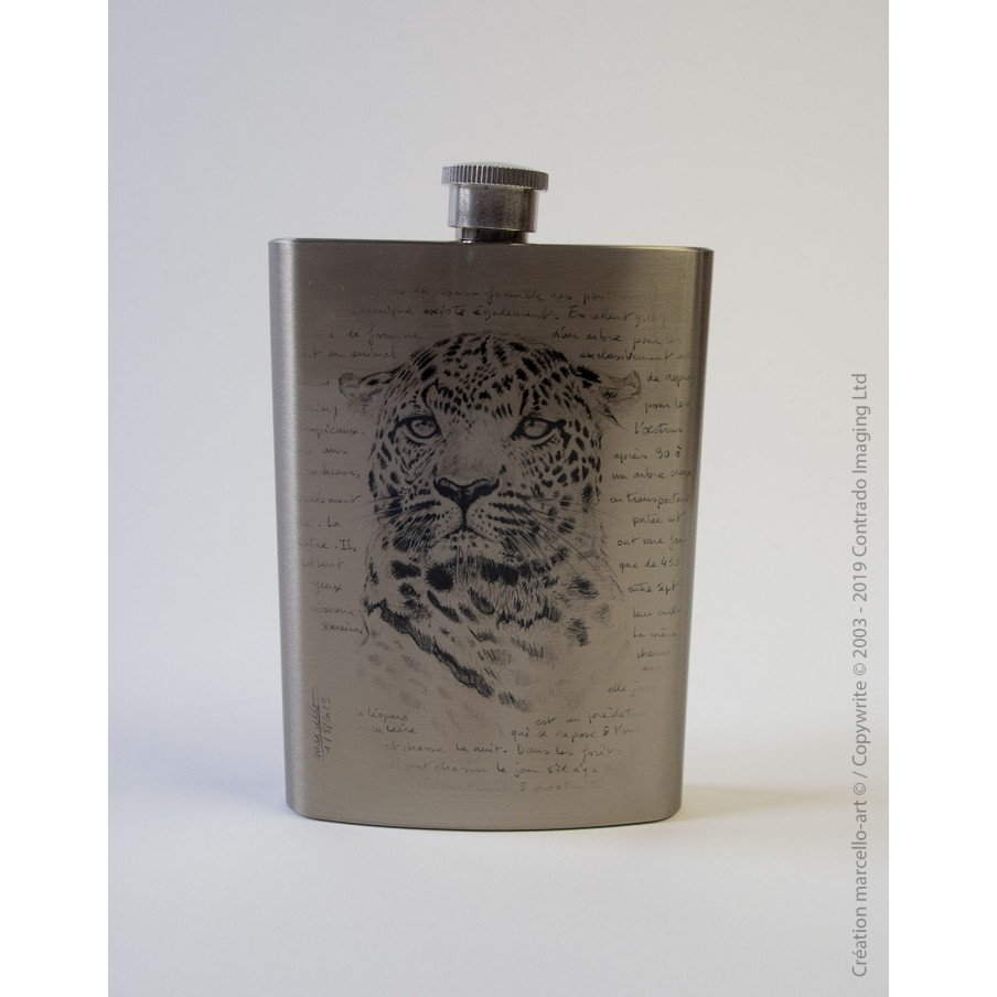Marcello-art : Flasque 25 loup