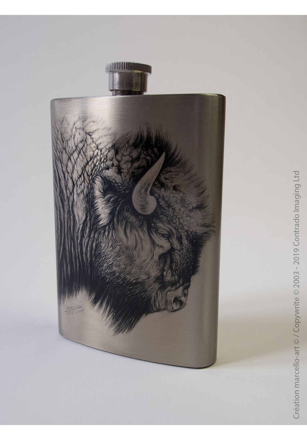 Marcello-art : Flasque 190 caribou